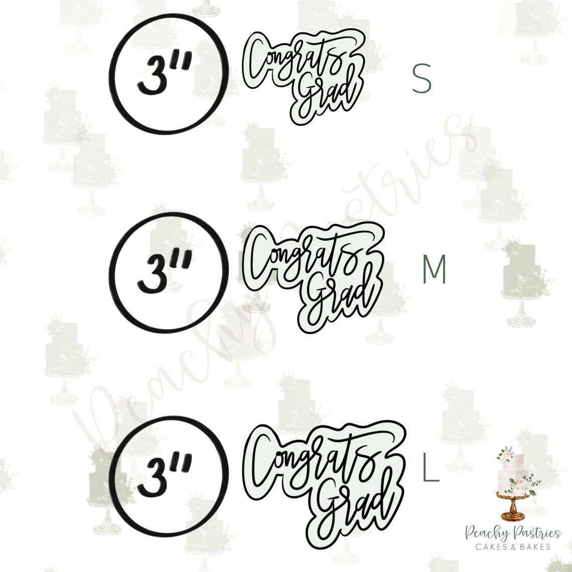 Congrats Grad Cookie Cutter - Etsy