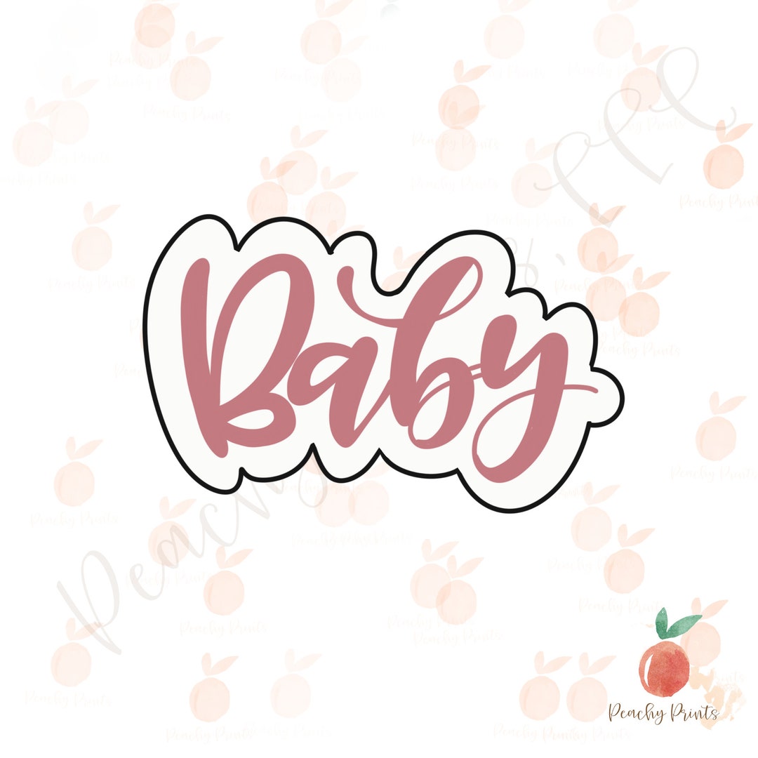 Baby Plaque Cookie Cutter - Etsy