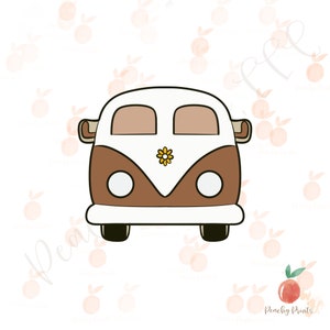 Groovy Van Cookie Cutter - Etsy