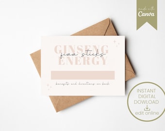 Fizz Flight Card Instant Download Print at Home - Etsy