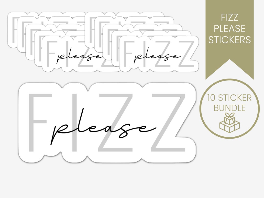 FIZZ STICKER BUNDLE 6 Sticker Bundle Arbonne Inspired Minimalist 3 ...