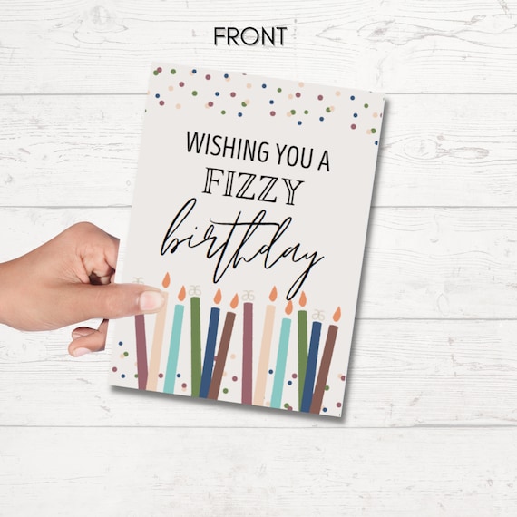 FIZZ BIRTHDAY CARDS Arbonne Inspired Bundle of 25 Fizzy - Etsy