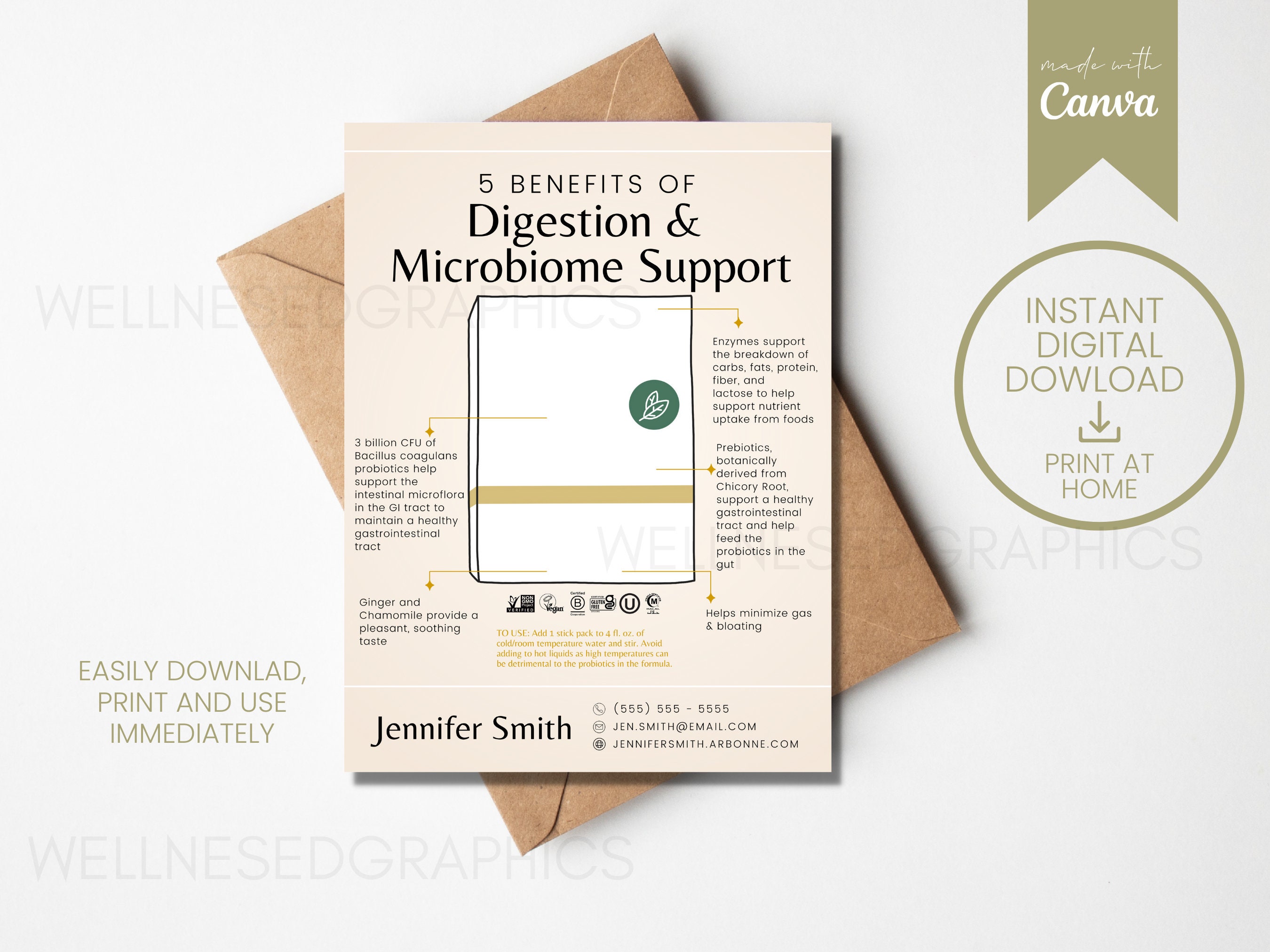NUTRITION SAMPLE CARD Bundle | Arbonne Inspired | Sample Cards | 30-day ...