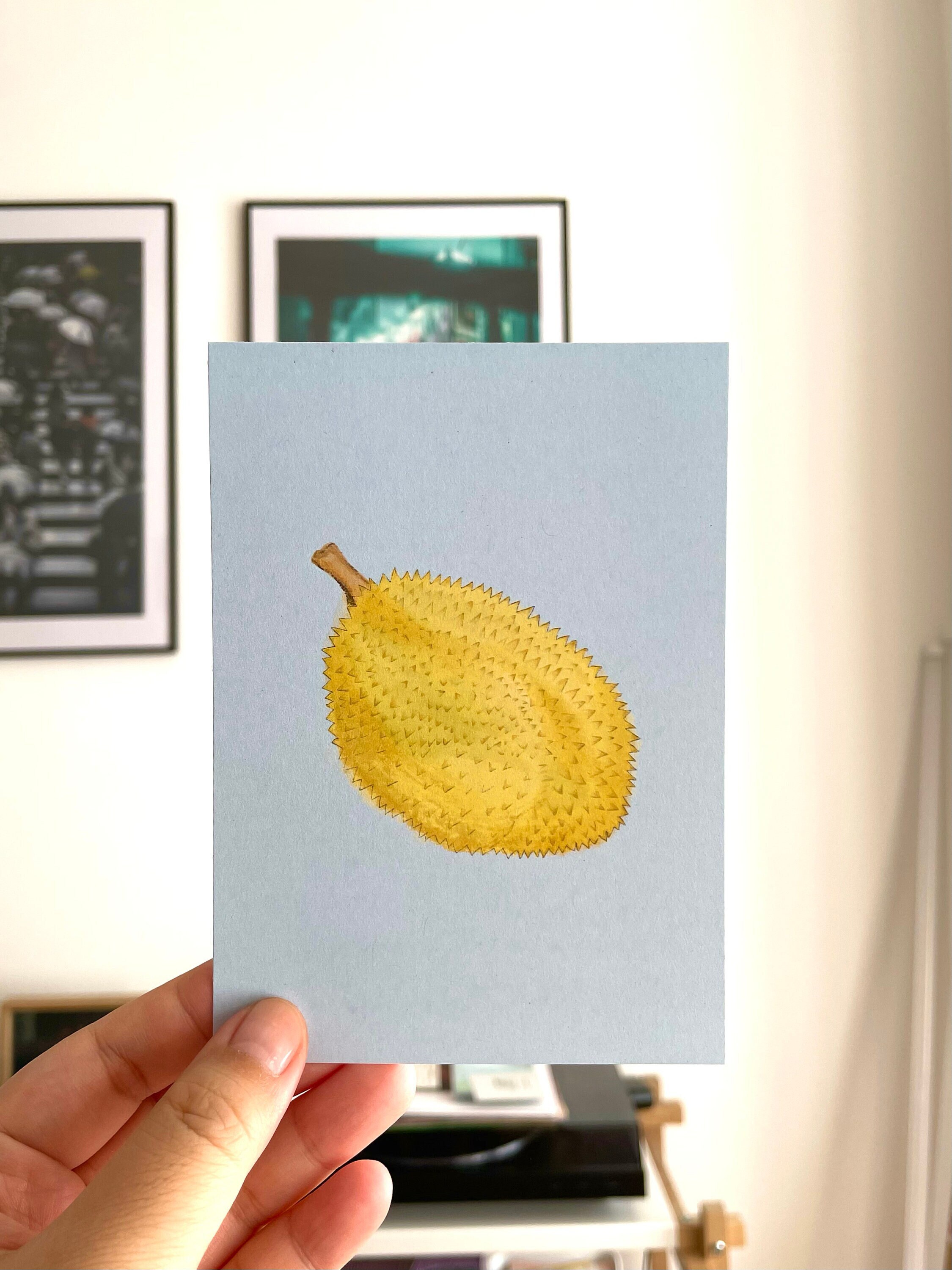 Durian Card | Asian Postcard | Asian Postcard | Vietnamese Fruit ...