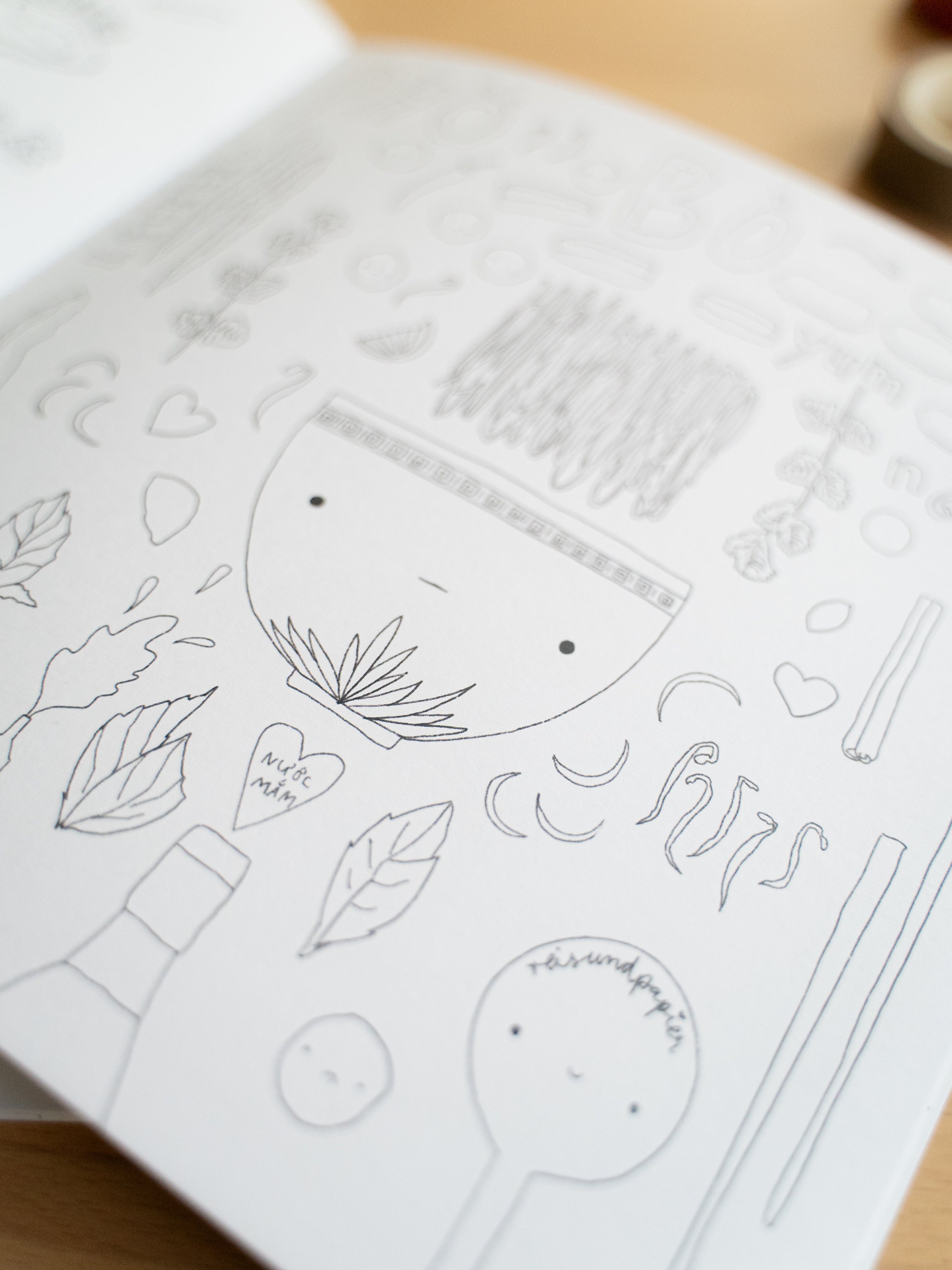 Vietnamese Coloring Book Vietnamese Coloring Book Malbuch Coloring Book ...