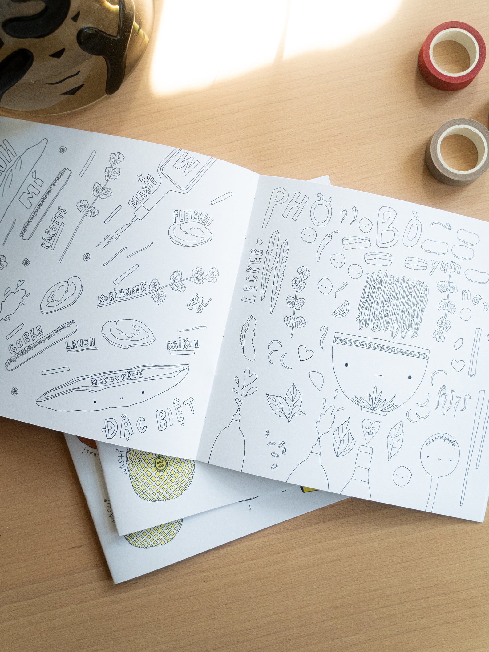 Vietnamese Coloring Book Vietnamese Coloring Book Malbuch Coloring Book ...