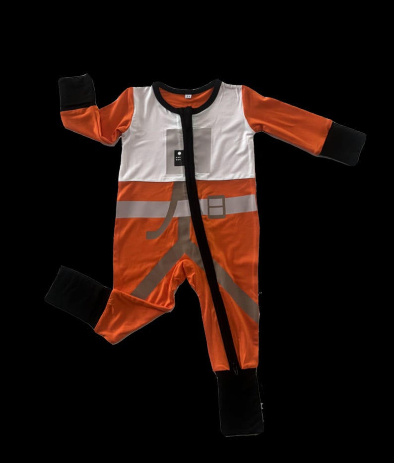 Luke Skywalker Rebel X-wing Pilot Jedi Baby Body Suit Star Wars Costume ...