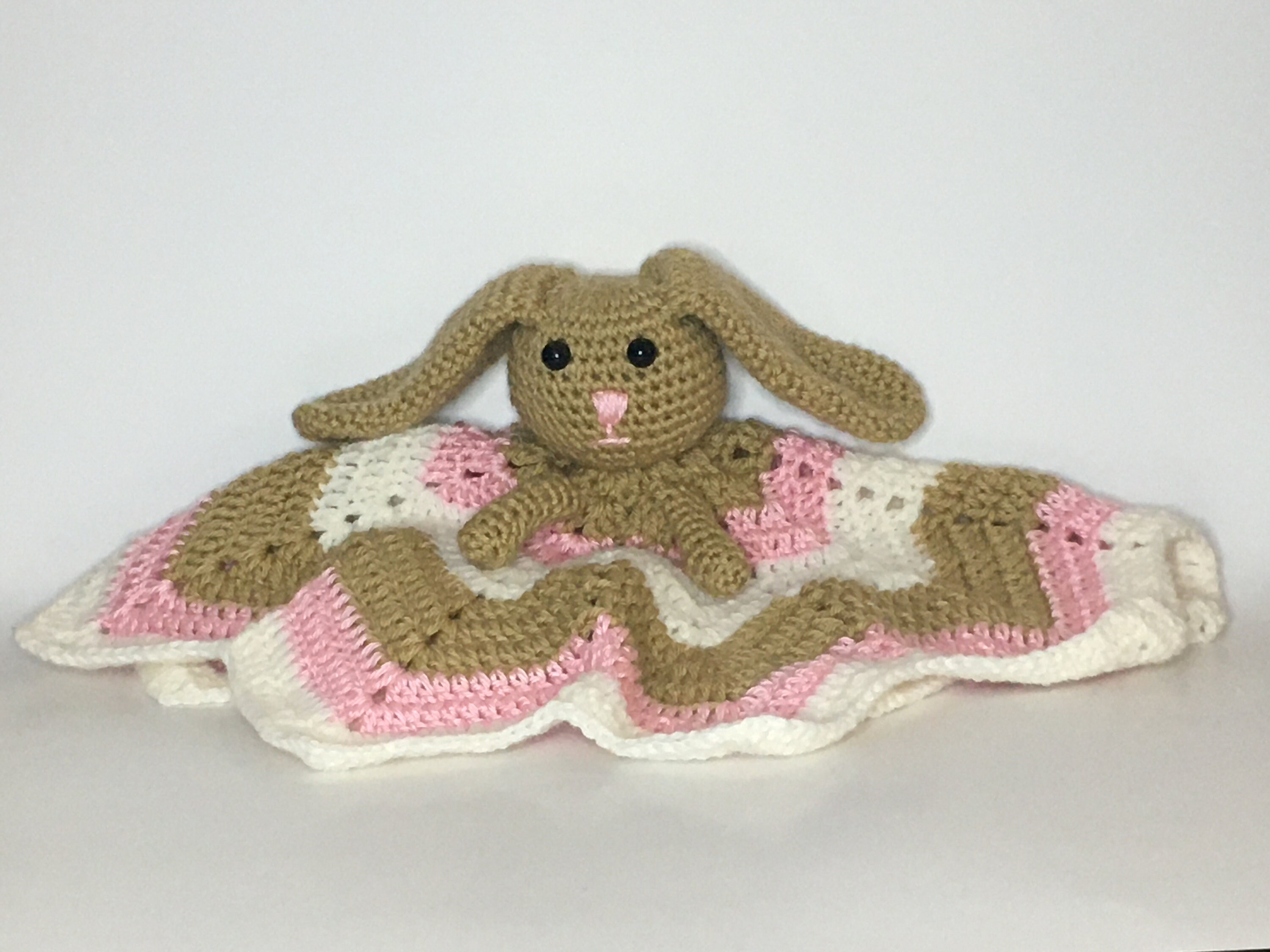 Crochet Bunny Lovey | Etsy