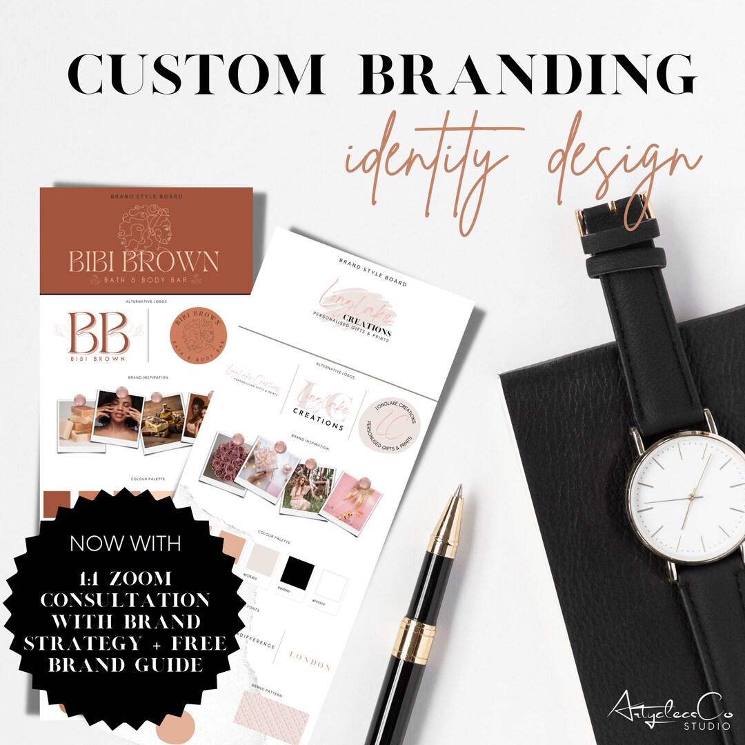 SIGNATURE BRAND IDENTITY, Custom Branding Kit, Custom Rebrand, Custom ...