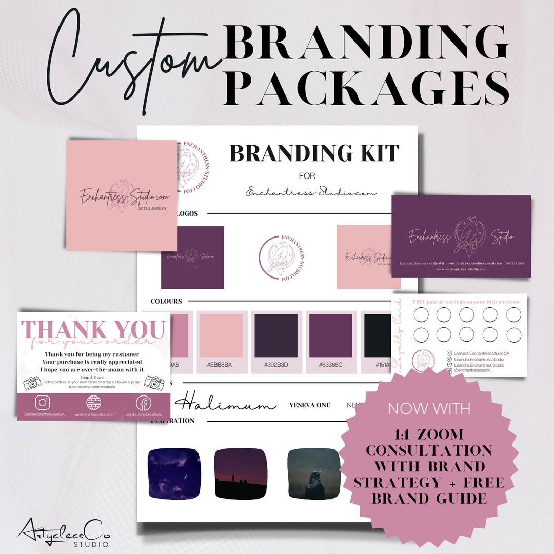 Custom Branding Package, Custom Branding Kit, Custom Rebrand, Custom ...