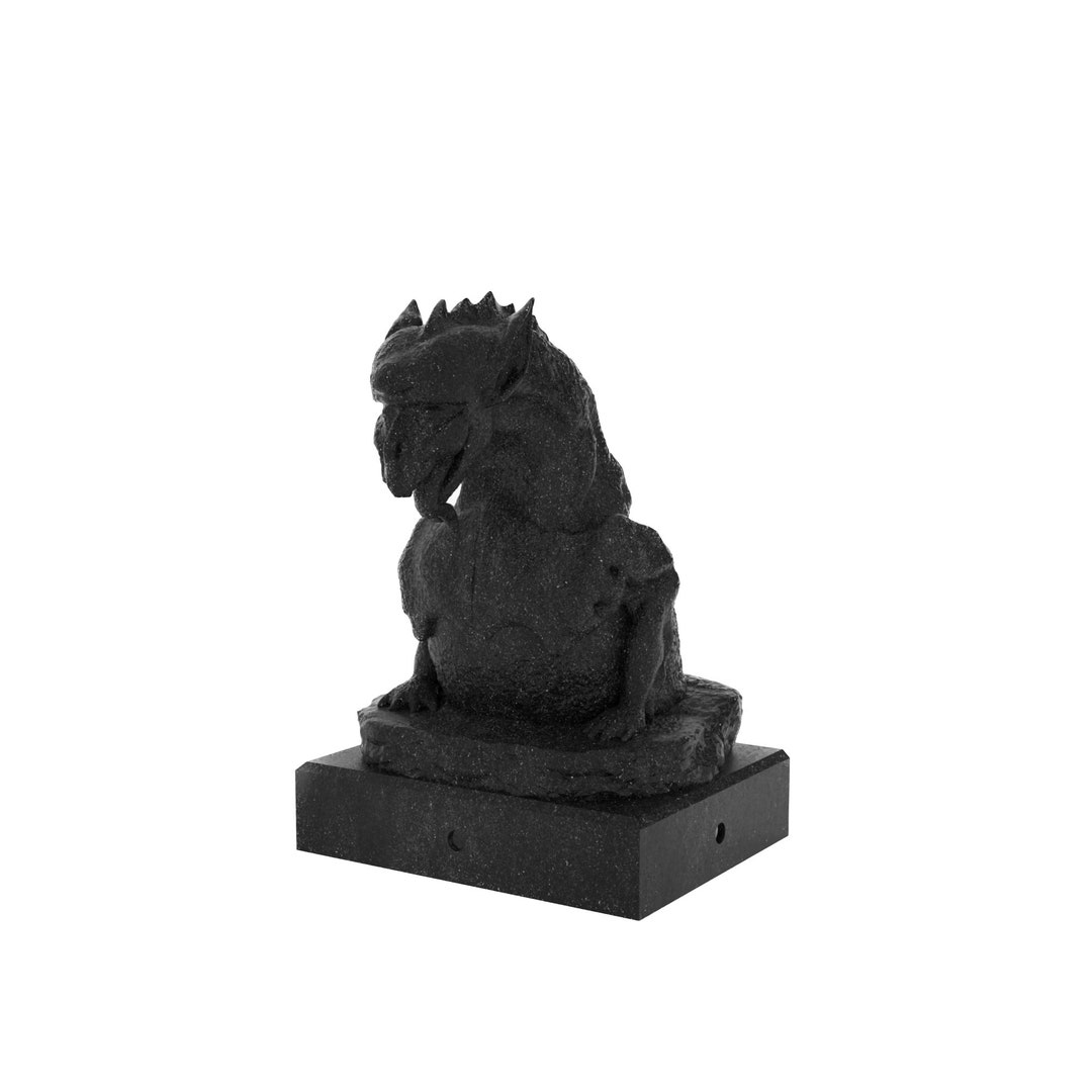 Gargoyle Statue, Fence Post Topper, 4x4 Post Caps, Garden Decor, Garden ...