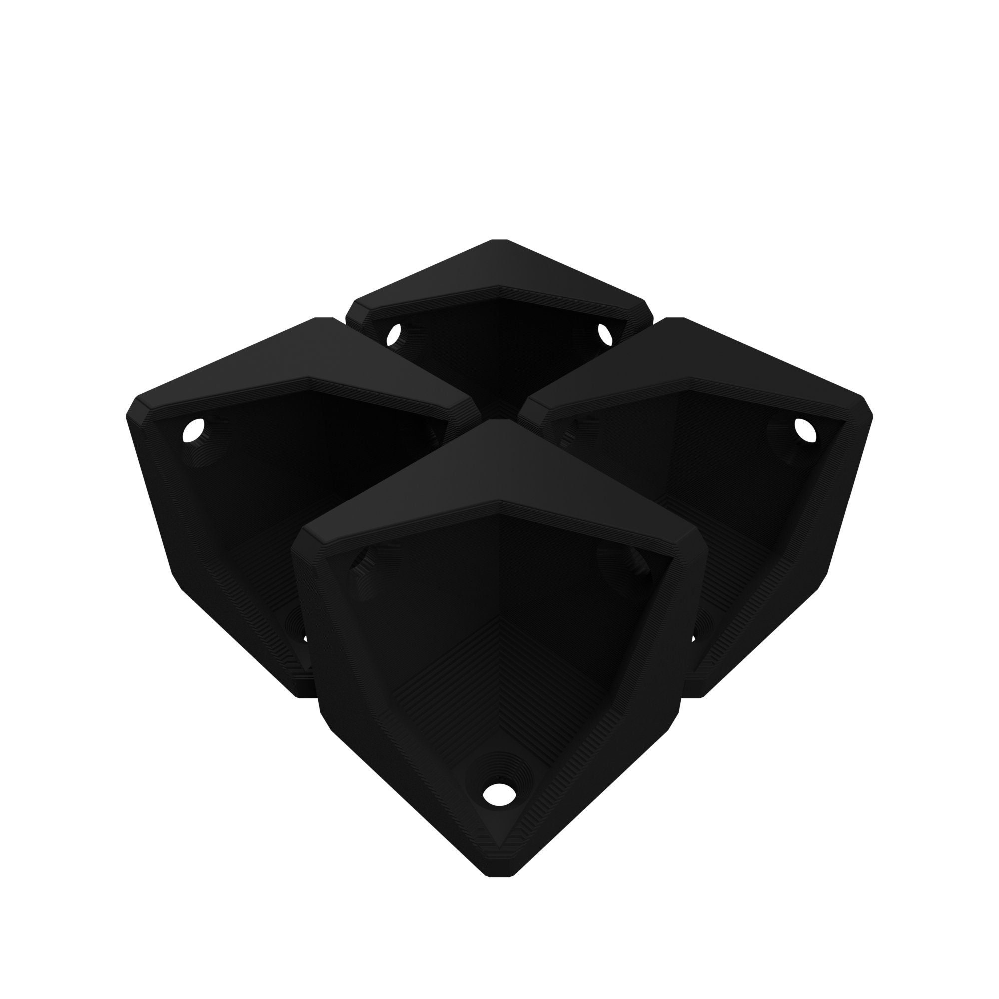 Corner Bracket 32x32 3-sided 4pcs - Etsy