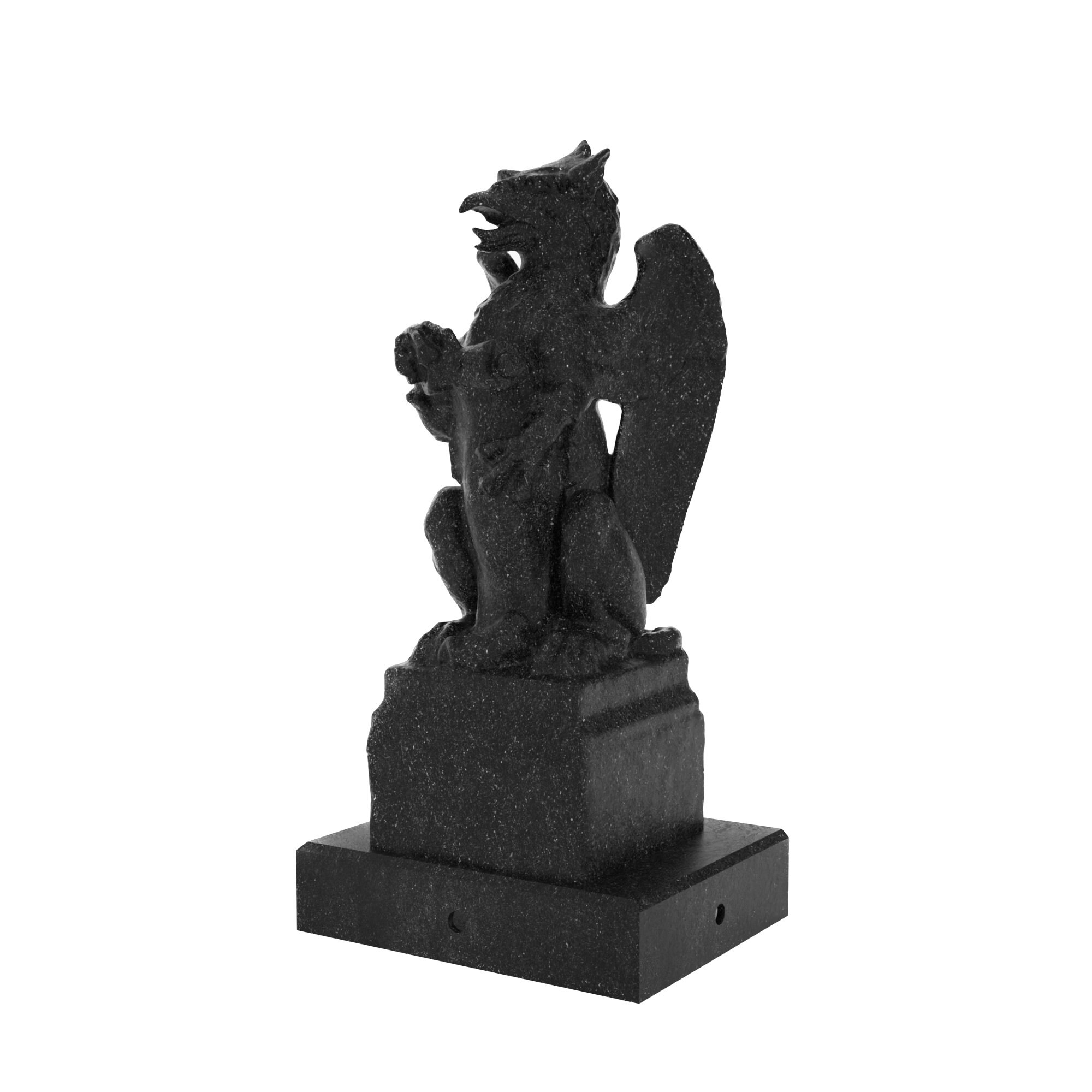 Gargoyle Statue, Fence Post Topper, 4x4 Post Caps, Garden Decor, Garden ...