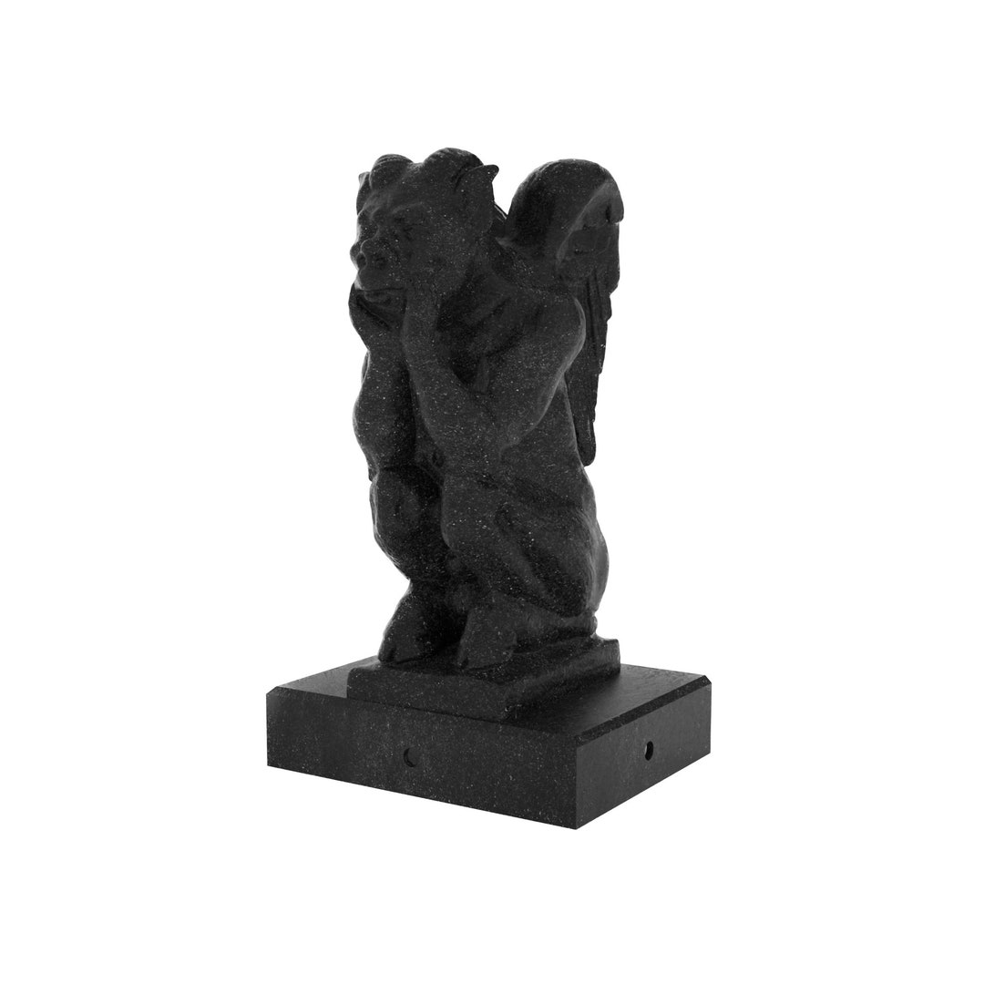Gargoyle Statue, Fence Post Topper, 4x4 Post Caps, Garden Decor, Garden ...