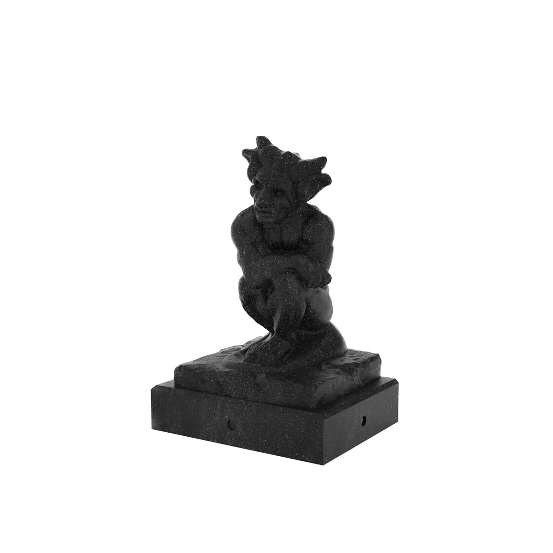 Gargoyle Statue, Fence Post Topper, 4x4 Post Caps, Garden Decor, Garden ...