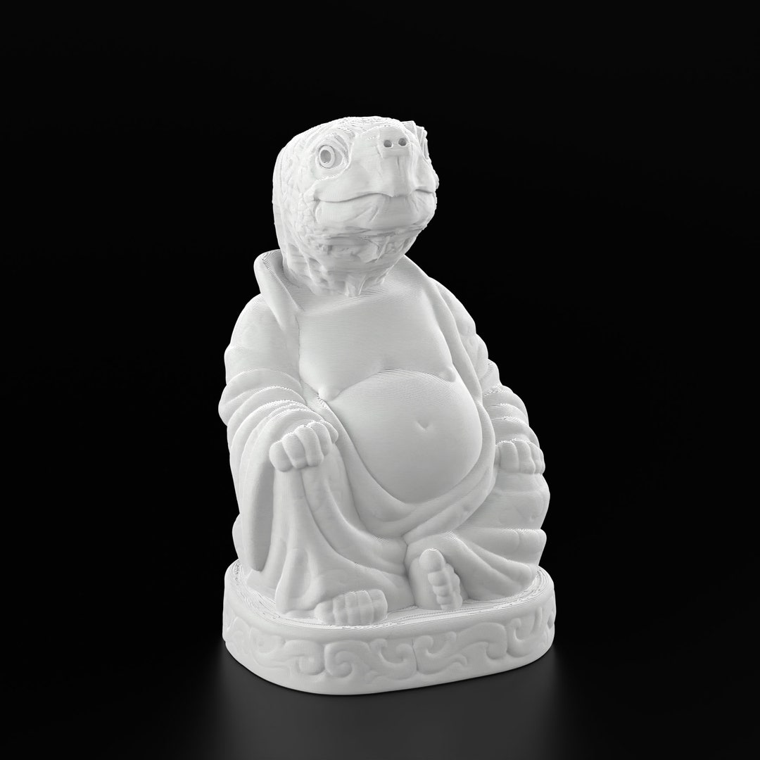 Turtle Buddha Figurine, Multiple Colors, Timeless Traveler Decor ...