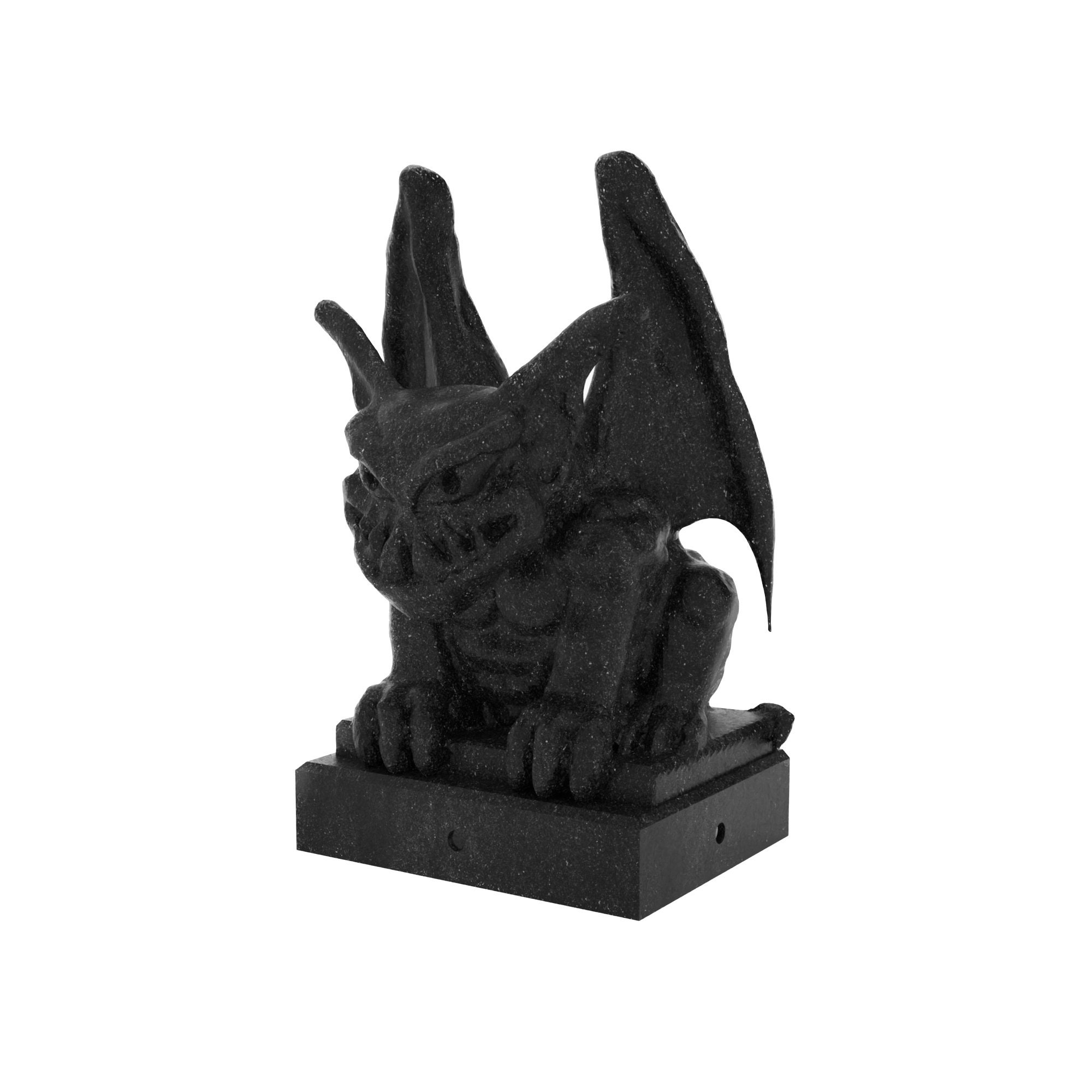 Gargoyle Statue, Fence Post Topper, 4x4 Post Caps, Garden Decor, Garden ...