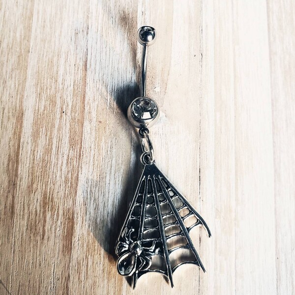 Spider Belly Button Jewelry - Etsy