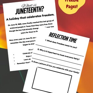 Juneteenth Activity Pack – Educational & Fun Printable for Kids - Etsy
