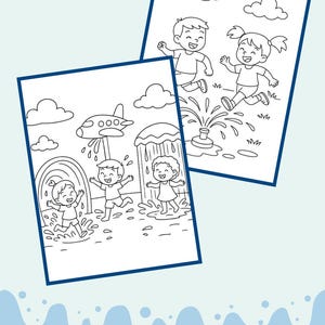 Water Play Activity Pack for Kids | Summer Water Fun Printables | Water ...