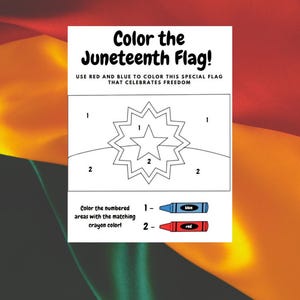 Juneteenth Activity Pack – Educational & Fun Printable for Kids - Etsy