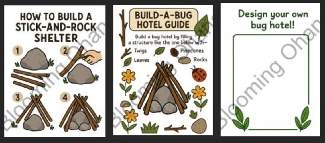 Seasonal Outdoor Activity Kit – Printable Nature Journal & Nature Play ...