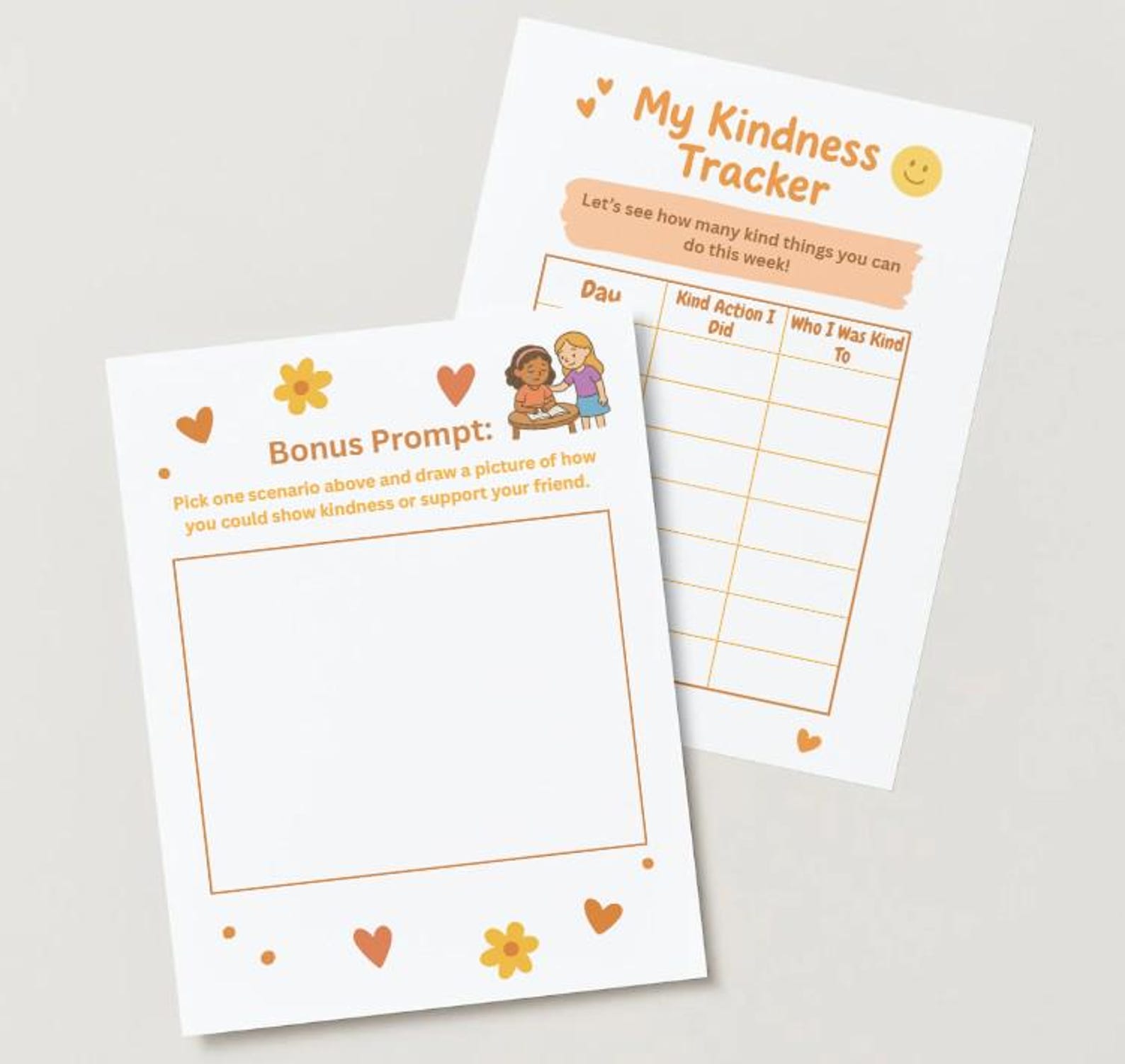Friendship Activity Pack for Kids | Social Emotional Learning ...