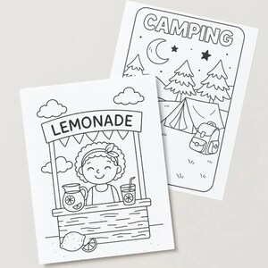 Hello Summer Activity Pack – Printable Fun for Kids (10+ Pages!) - Etsy