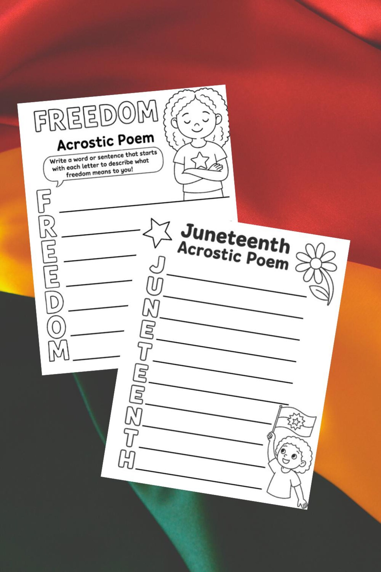 Juneteenth Activity Pack – Educational & Fun Printable for Kids - Etsy