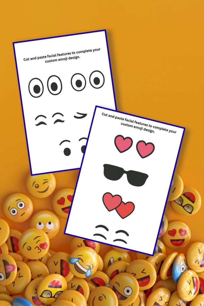 Design Your Own Emoji Printable Pack | Fun Screen-free Activity for ...
