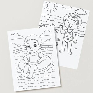 Hello Summer Activity Pack – Printable Fun for Kids (10+ Pages!) - Etsy