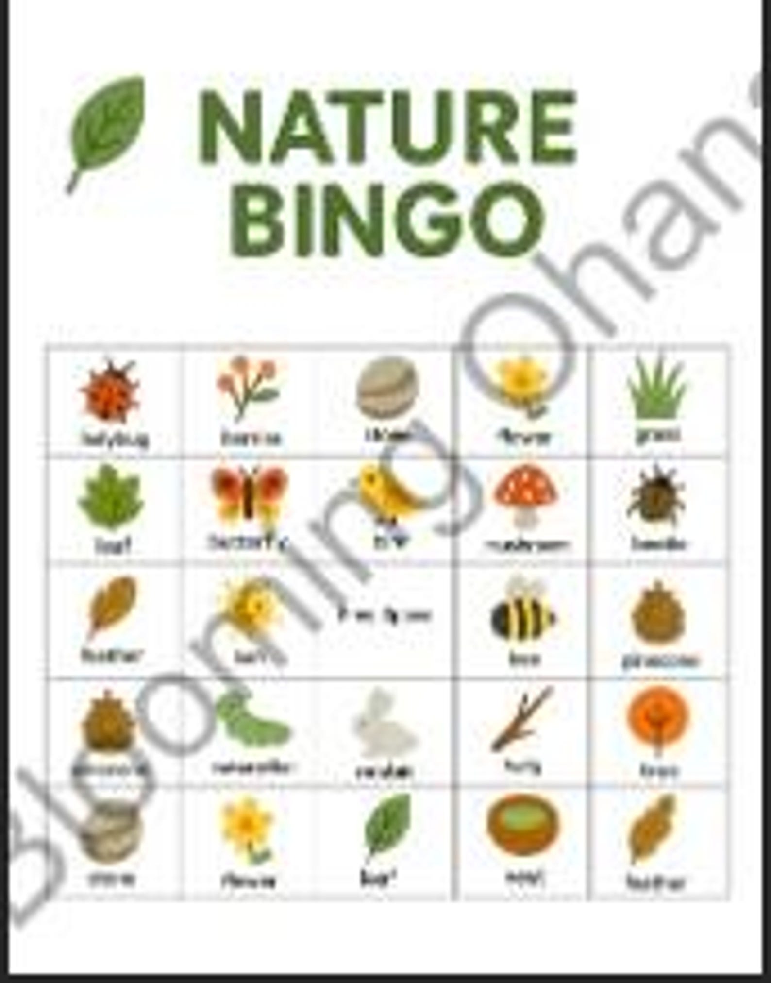 Seasonal Outdoor Activity Kit – Printable Nature Journal & Nature Play ...