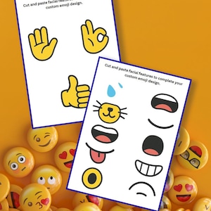 Design Your Own Emoji Printable Pack | Fun Screen-free Activity for ...