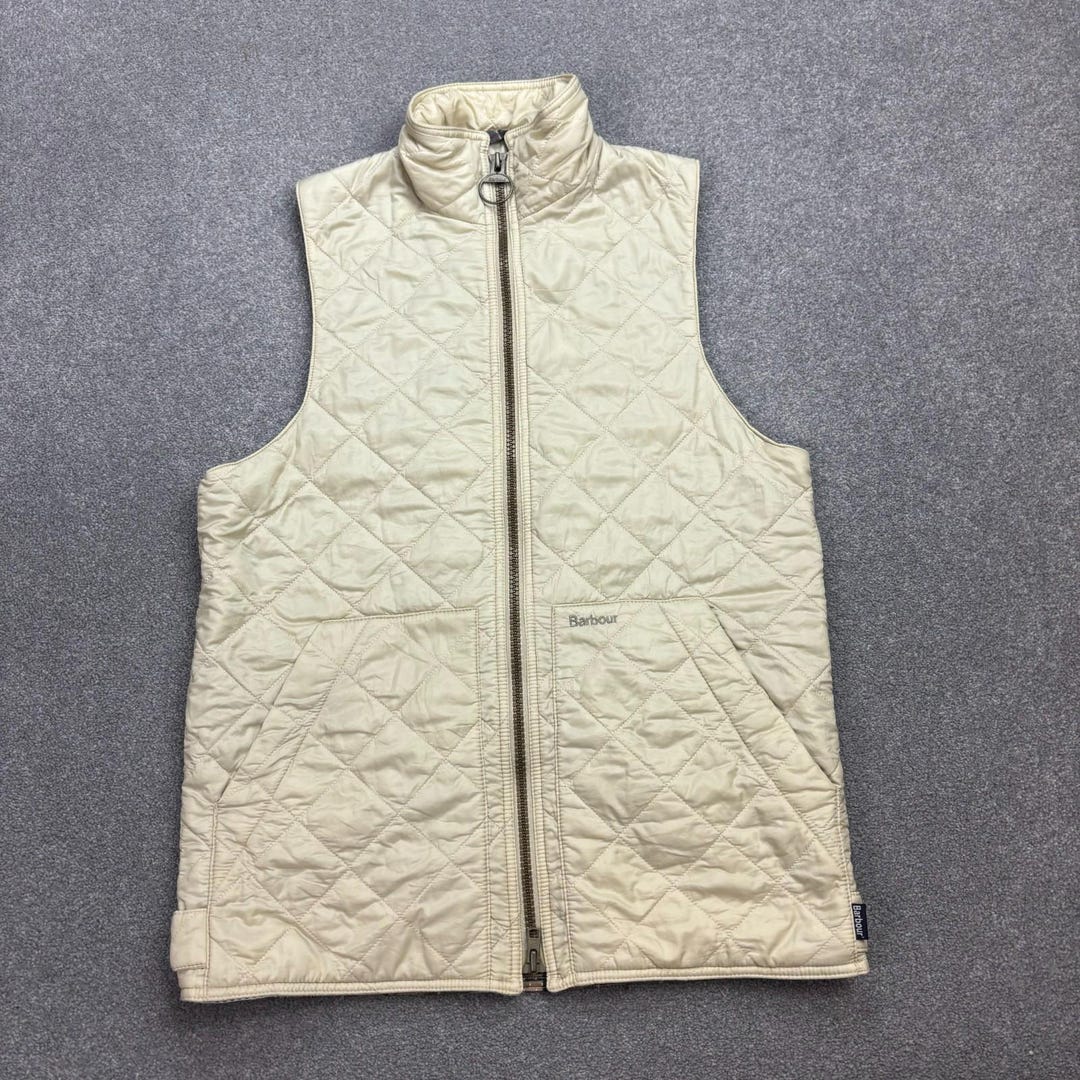 Barbour Jacket Adult Small Brown Vest Shooting Hunting Country ...