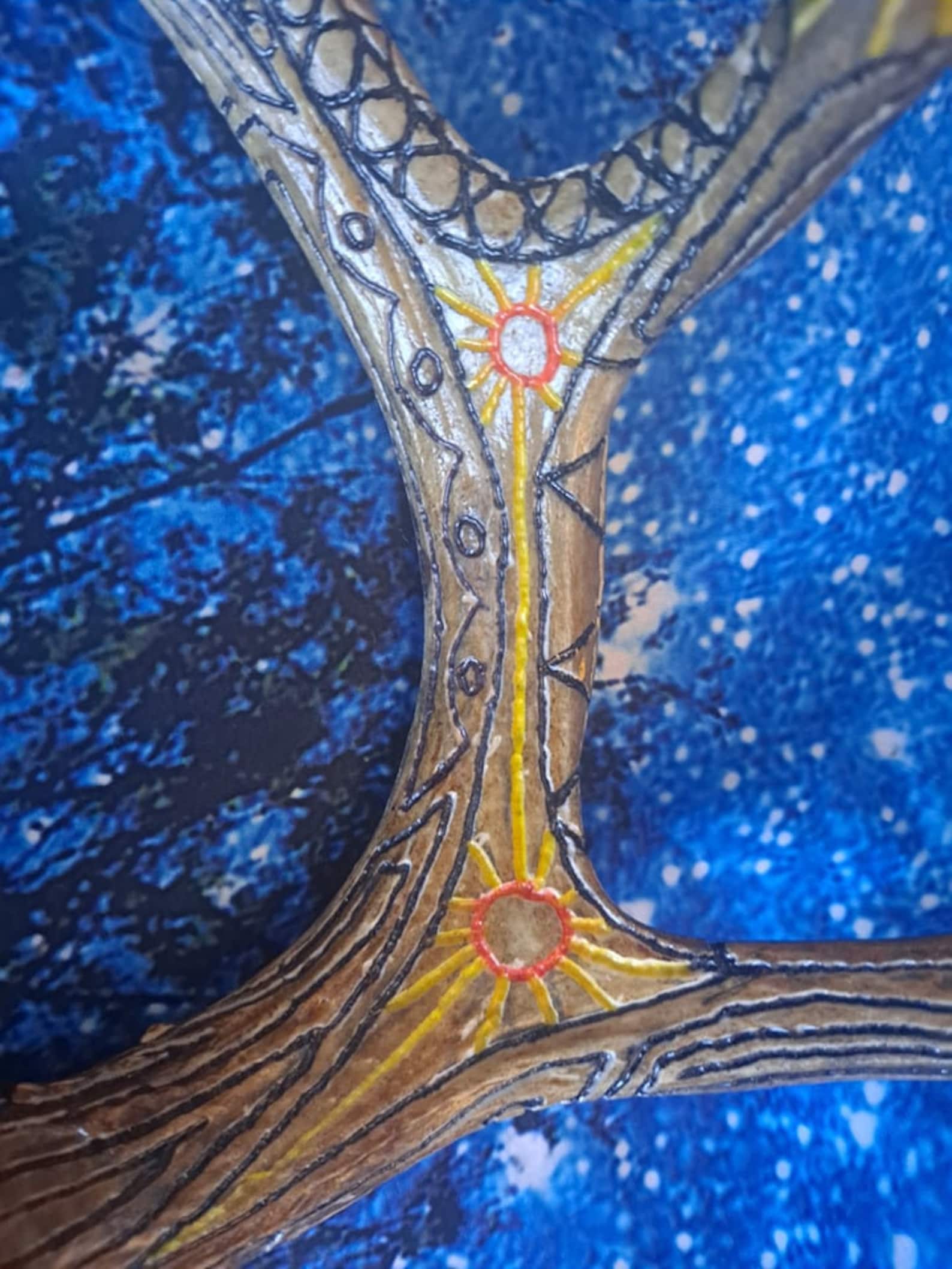 Original Engraved Sun Piece - Etsy