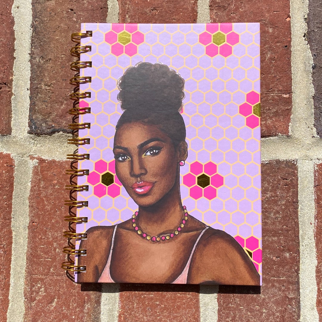 Black Girl Journal Black Girl Notebook Melanin Notebook - Etsy