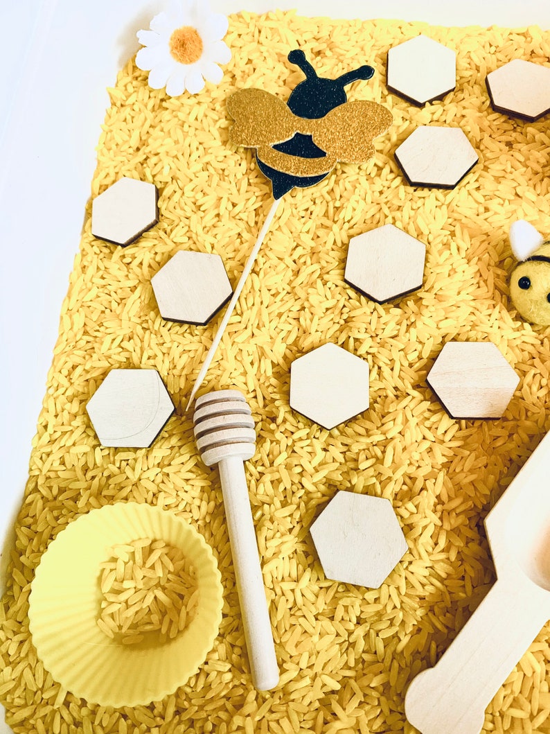 Busy Bee Sensory Kit Kids Busy Box Sensory Bin | Etsy