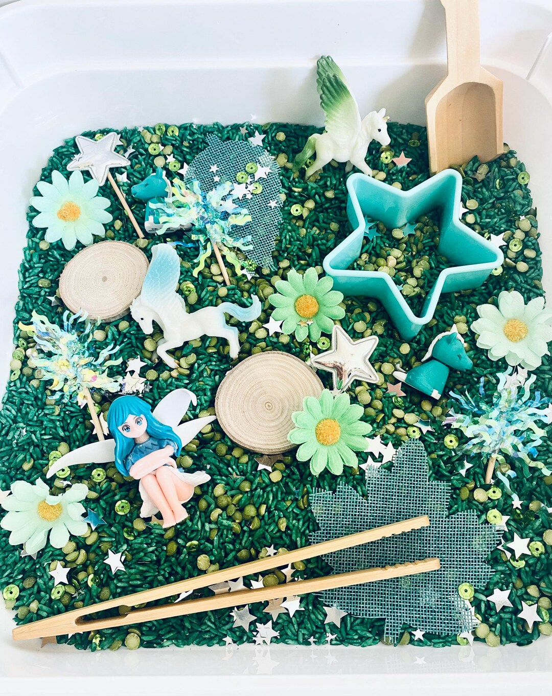 Unicorns and and Fairy Sensory Kit, Kids Sensory Play, Sensory Bin ...