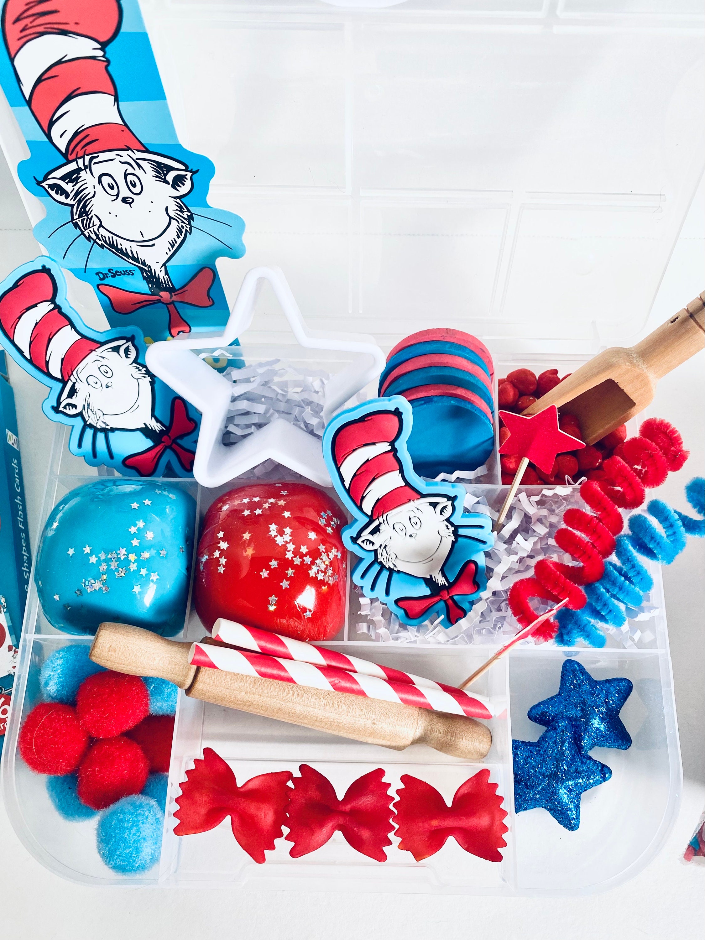 The Cat in the Hat Sensory Play Kit, Kids Busy Box, Sensory Play, Kids ...