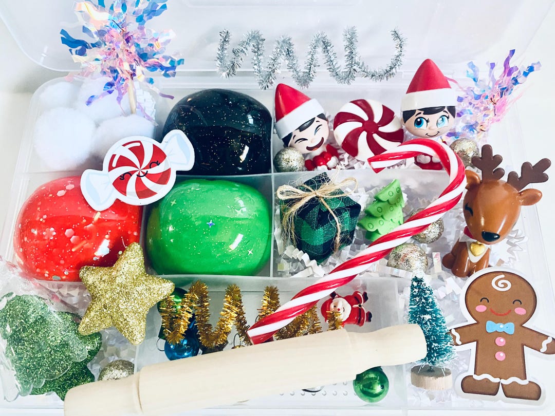 Elf Sensory, Xmas Sensory Kit, Holiday Sensory Play, Kids Busy Box ...