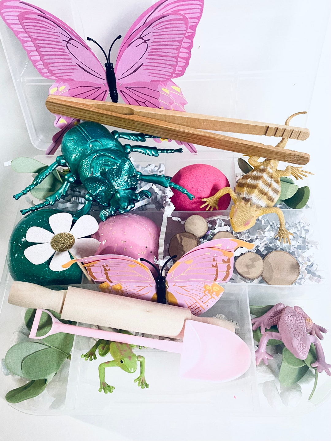 Frog, Bugs, Lizards and Butterflies Sensory Kit, Frog Sensory Kit, Kids ...