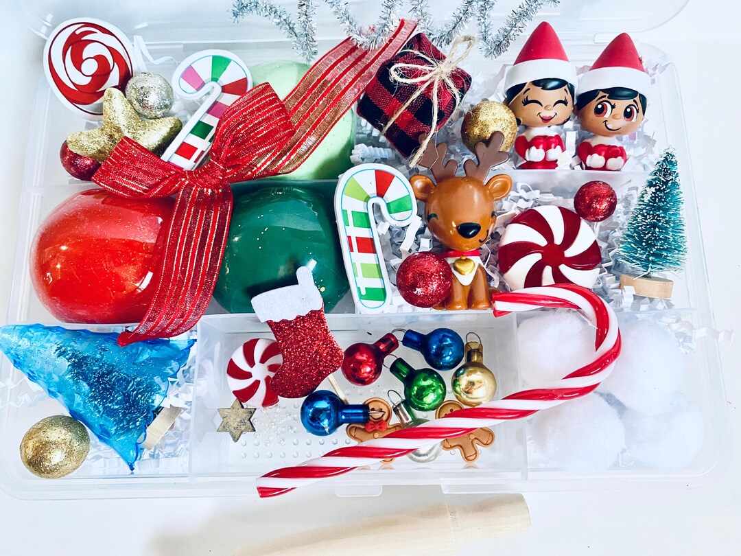 Elf Sensory, Xmas Sensory Kit, Holiday Sensory Play, Kids Busy Box ...