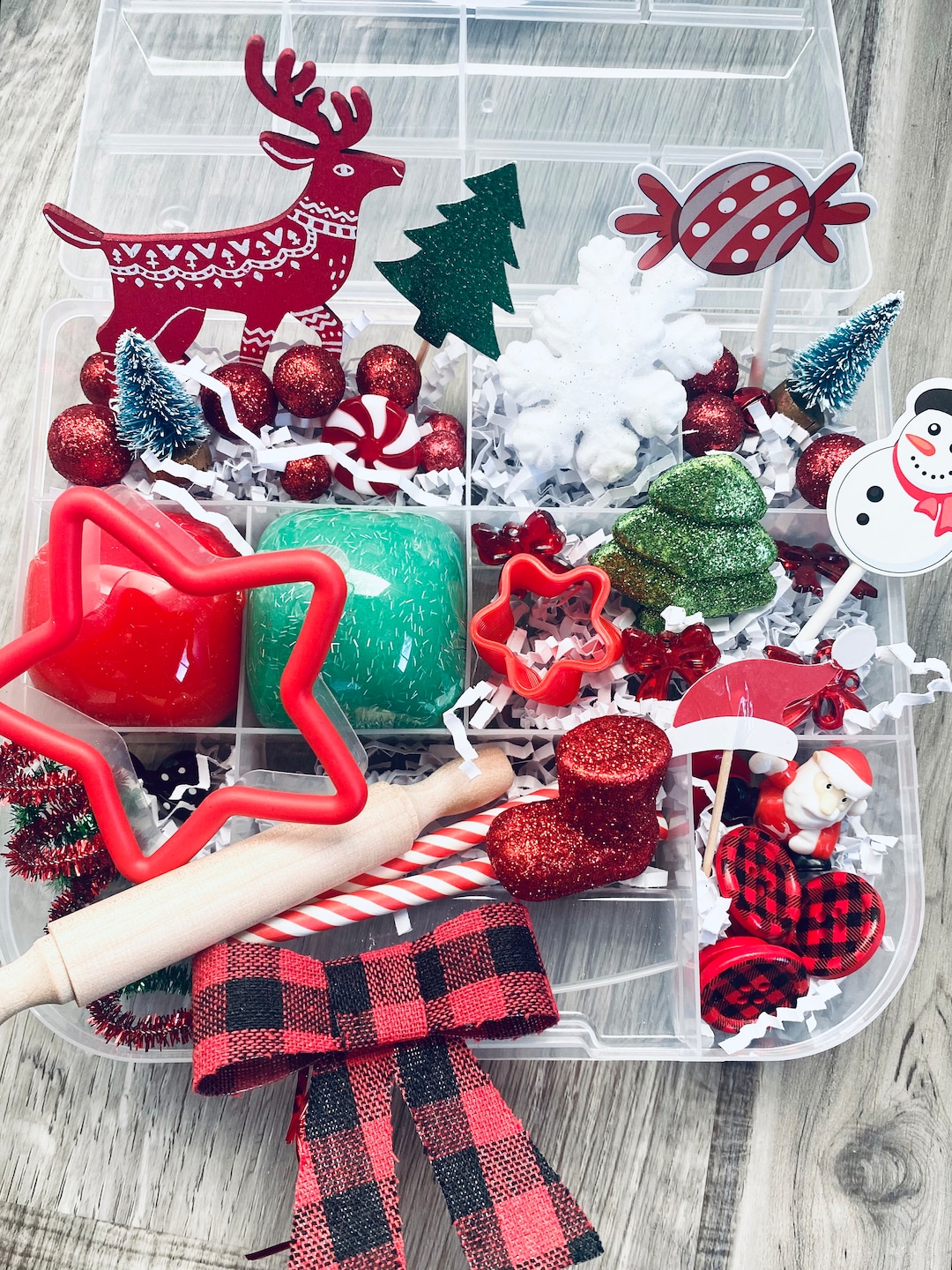 Christmas Sensory Kit, Holiday Sensory Play, Kids Busy Box, Kids ...