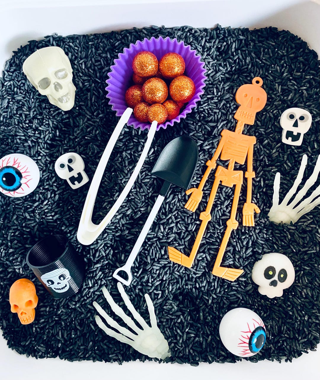 Halloween Sensory Bin, Sensory Play, Halloween Sensory Kit, Halloween ...