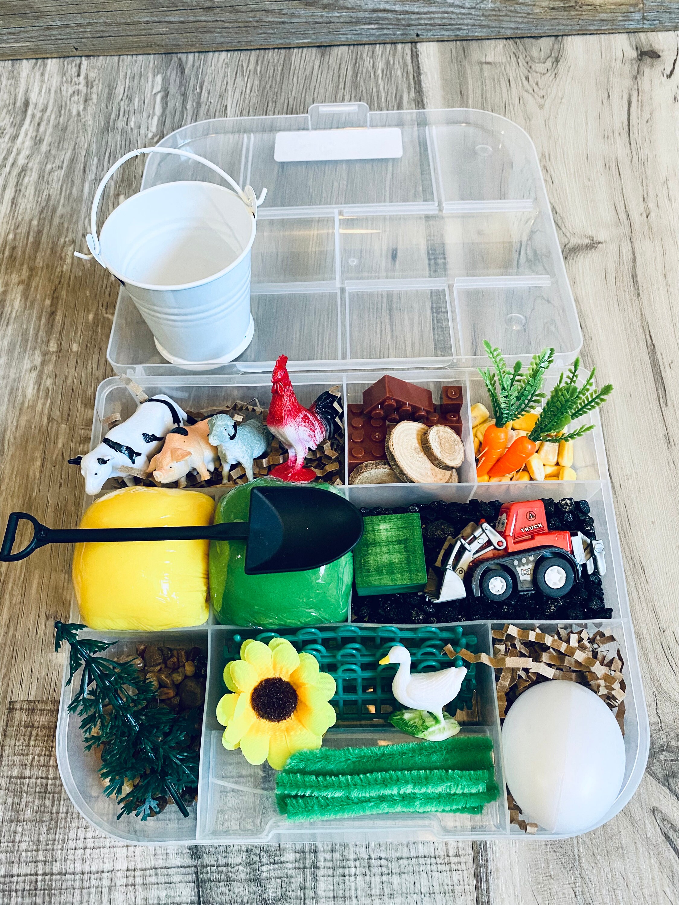 Farm Sensory Play Kit Sensory Box Gift for Boy Boy Gift - Etsy