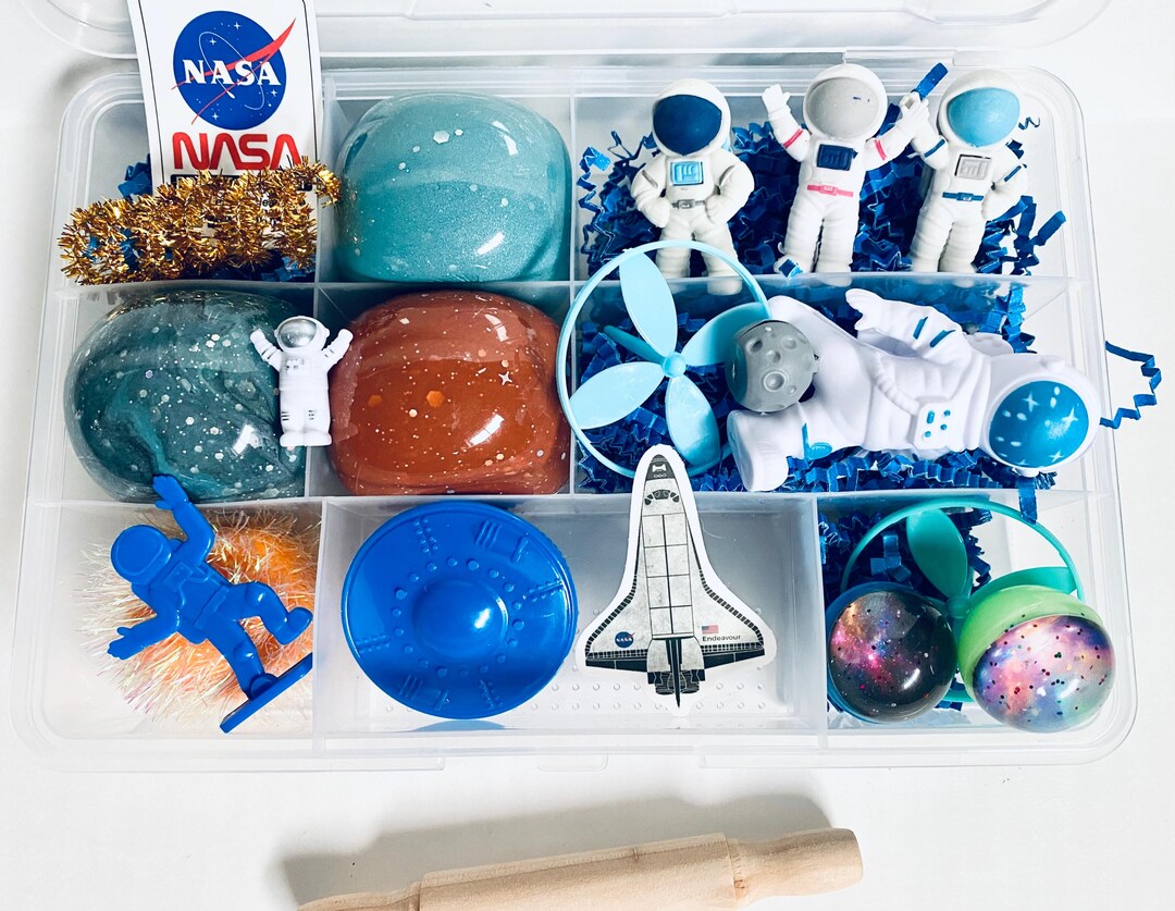 Outer Space Sensory Play Kit, Sensory Box, Gift for Boy, Astronaut ...