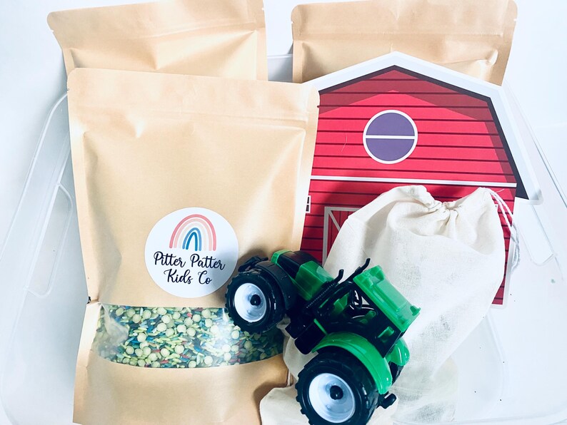 XL Farm Dig Sensory Kit, Kids Activity Kit, Sensory Play Kit, Sensory ...