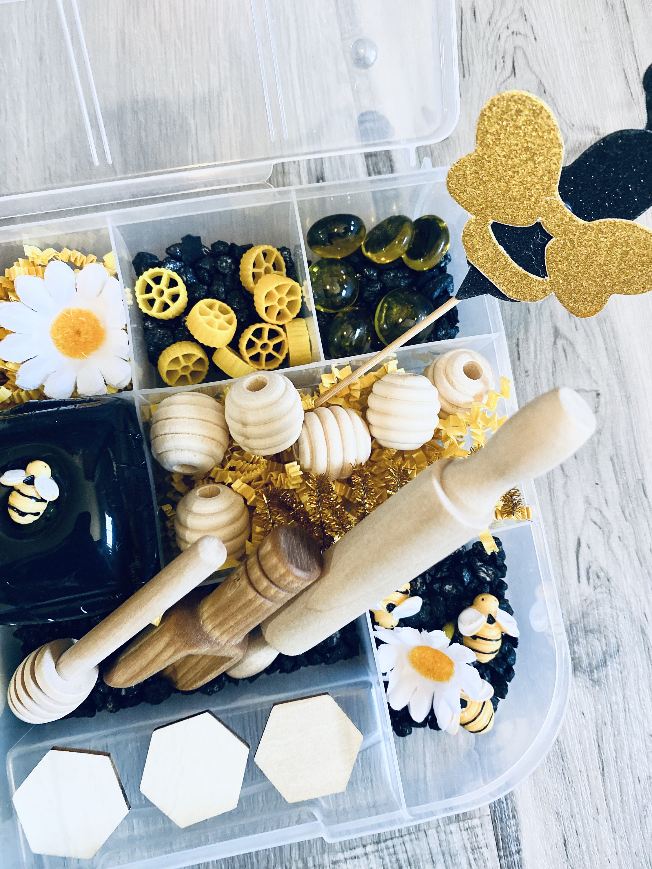 Bee Happy Sensory Play Kit Kids Busy Box Sensory Play Kids - Etsy