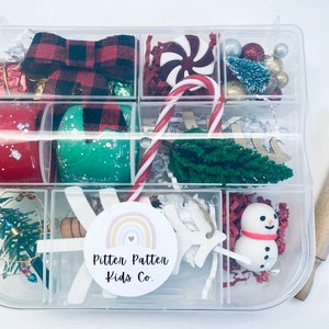 Christmas Sensory Kit, Holiday Sensory Play, Kids Busy Box, Kids ...
