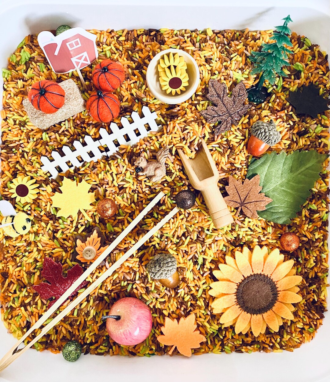 Fall Sensory Kit, Fall Sensory Bin, Autumn Sensory Play, Kids Sensory ...
